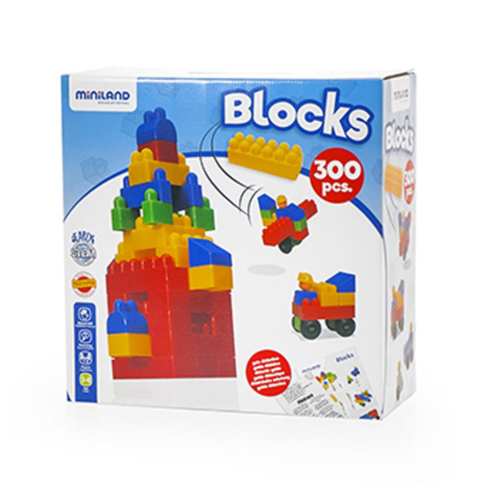Blocks. 300 piezas | Didácticos Merlín