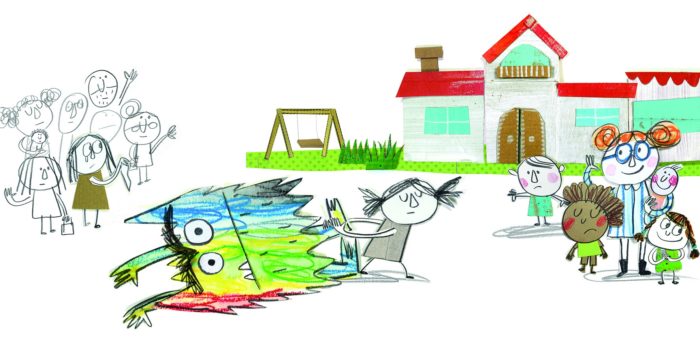 El monstruo de colores va al cole | Didácticos Merlín